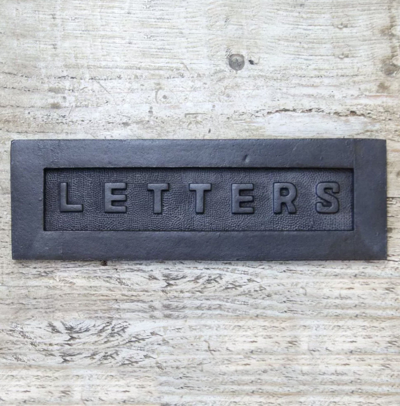 Letter Plates | Black Country Metalworks