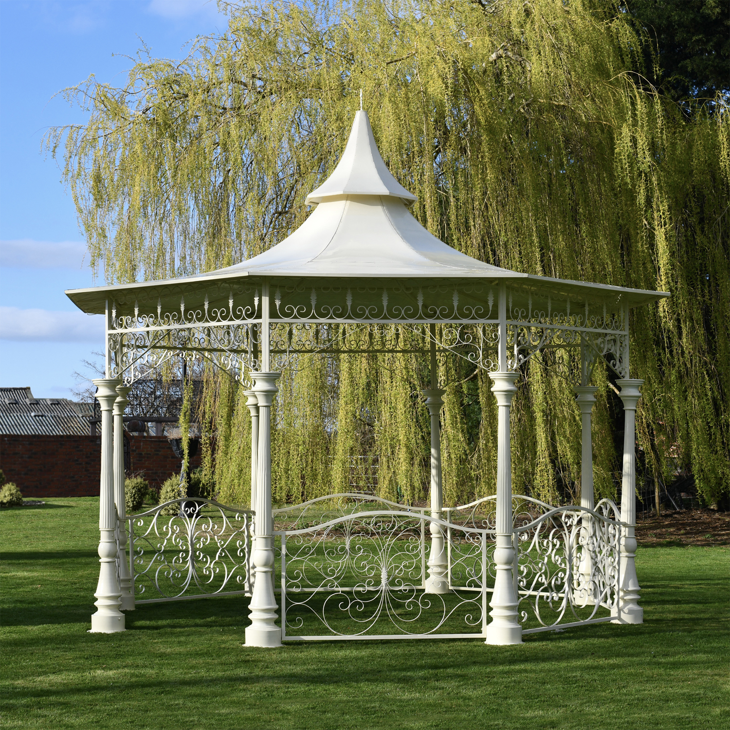 Gazebos, Rose Arches & Structures | Stunning Garden Ironwork | Black ...