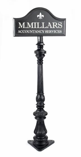 Shop Sign Posts | Black Country Metalworks