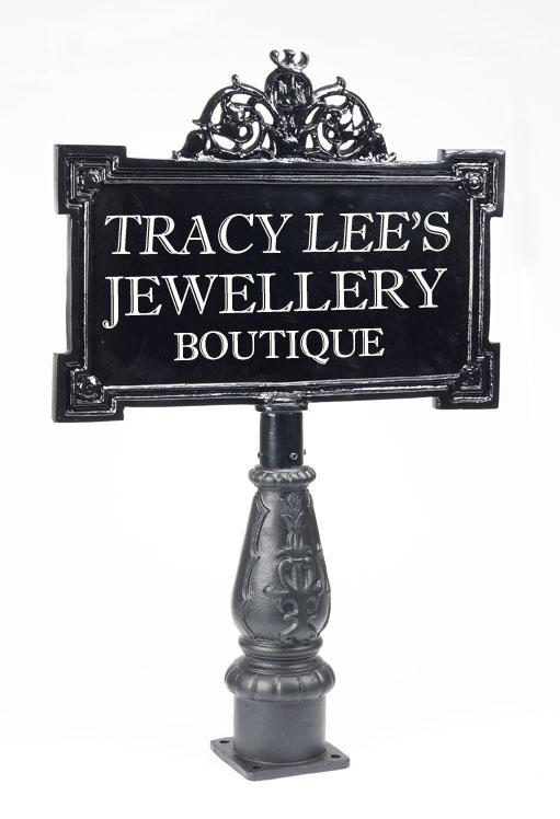 Shop Sign Posts | Black Country Metalworks