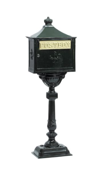 “Onyx Jewel” GR Post Box | Black Country Metalworks