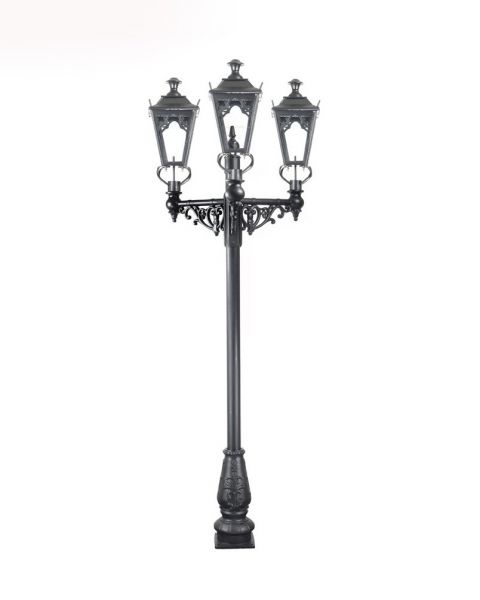"Craven Priory" complete lamp post set | Black Country Metalworks