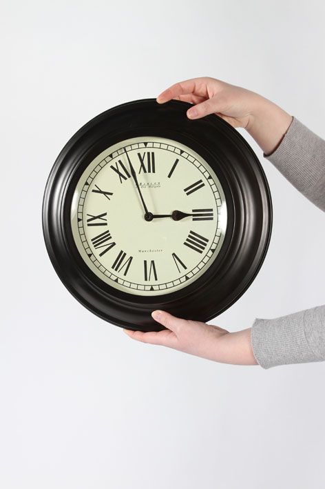 The “Barlow” Wall Clock | Black Country Metalworks