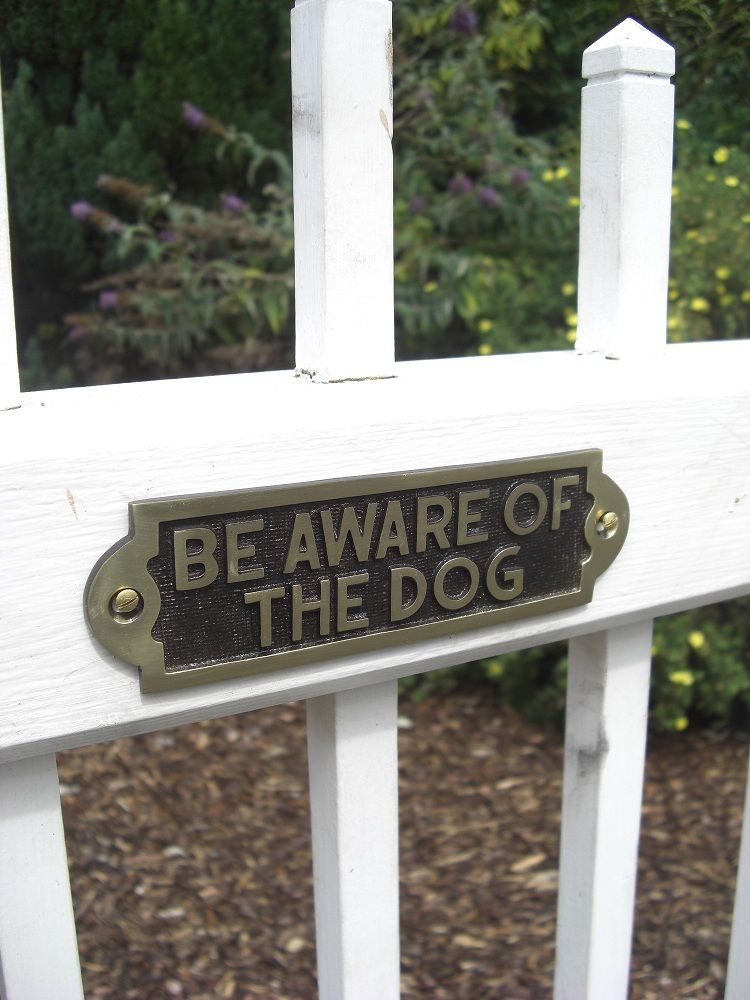 Be Aware of the Dog Gate Sign | Black Country Metalworks