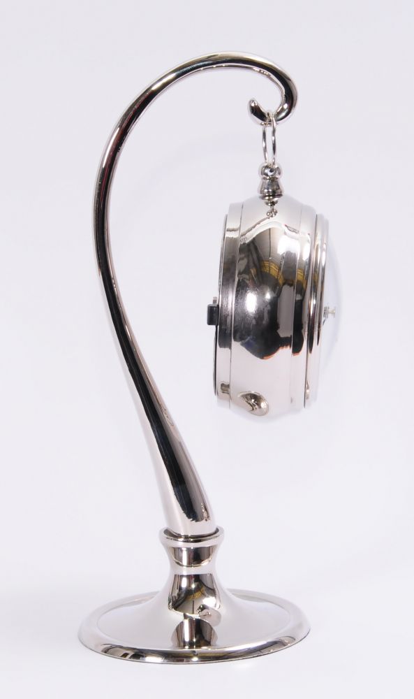 Downing Street “City of Westminster” Hanging Clock Stand | Black ...