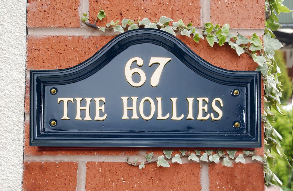 Traditional House Name Signs | Black Country Metalworks
