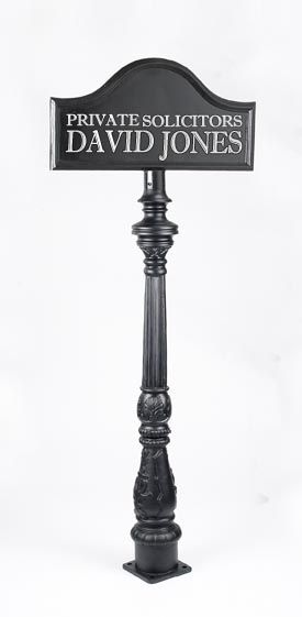 Shop Sign Posts | Black Country Metalworks