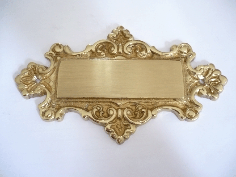 Square sign, with plain edge detail | Black Country Metalworks