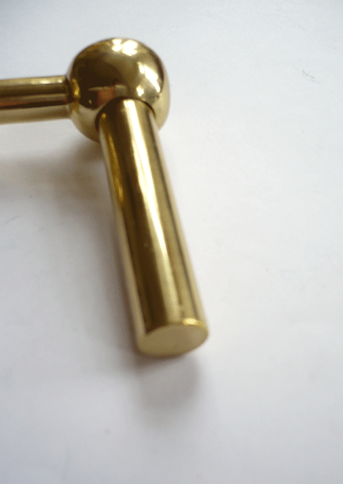 12.5mm Gallery Rod - Polished Solid Brass Rod | Black Country Metalworks