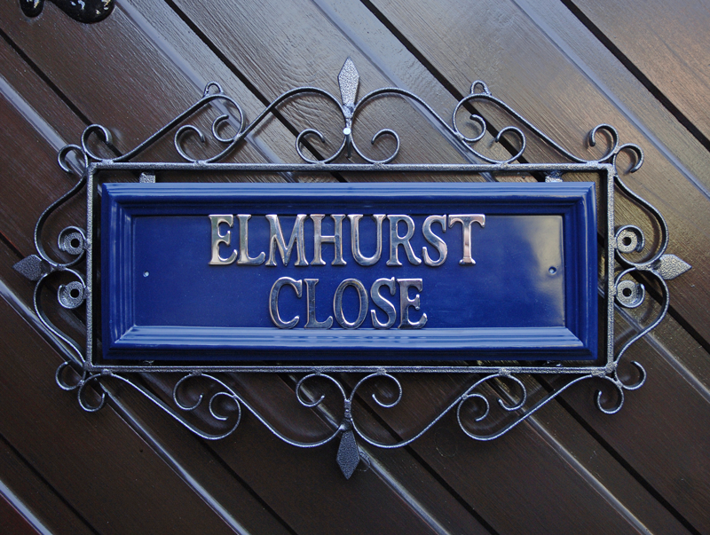 Traditional House Name Signs | Black Country Metalworks