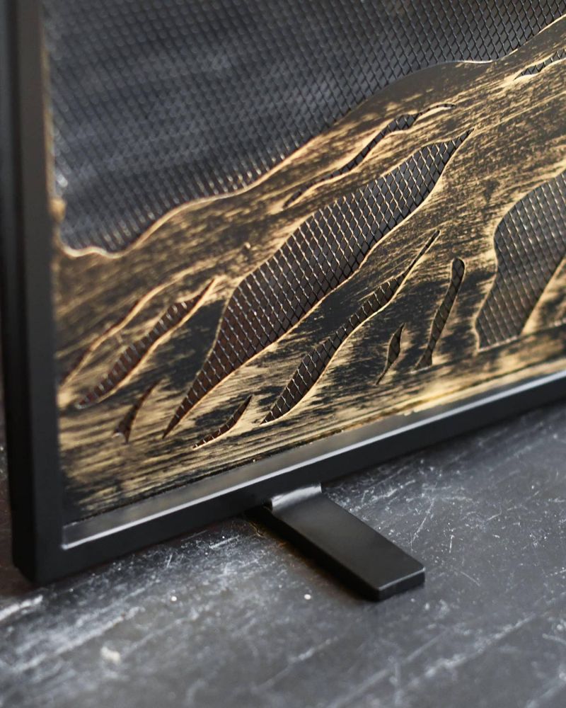 "Arbor" Tree of Life Fire Screen | Black Country Metalworks