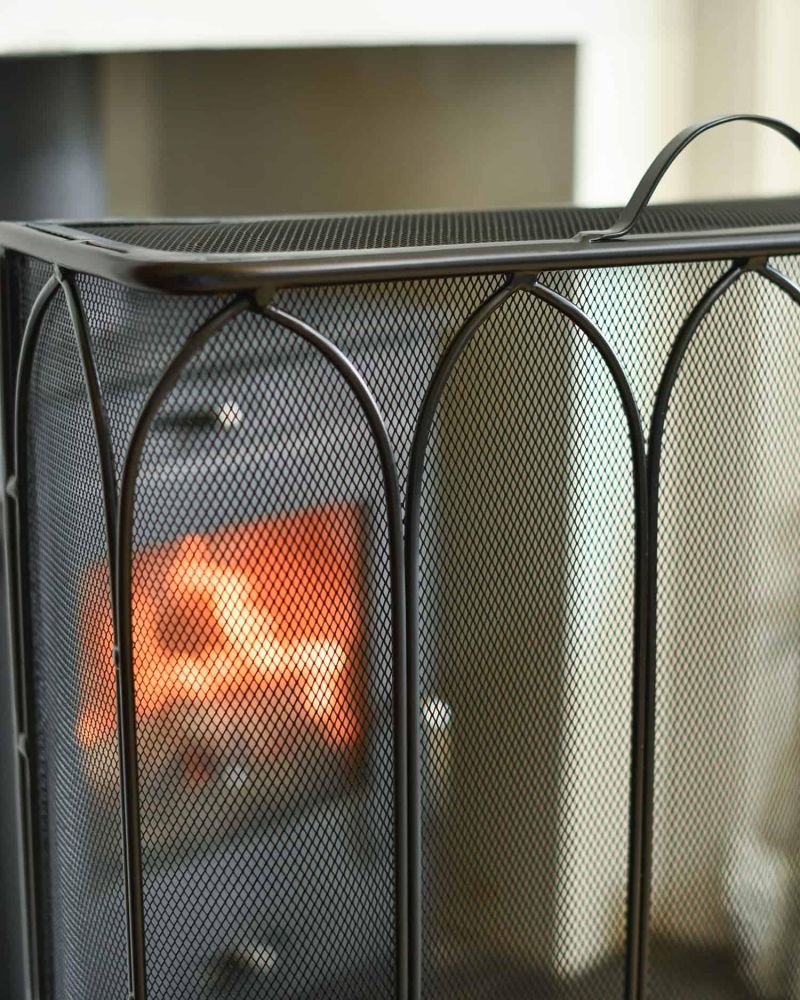 "High Spires" Enclosed Fire Guard | Black Country Metalworks