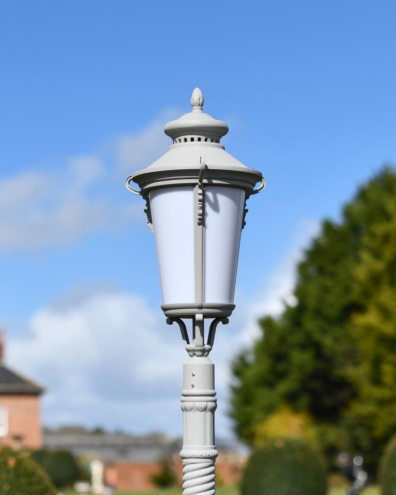 "Lindon Grey" Lamp Post - 2.6m | Black Country Metalworks