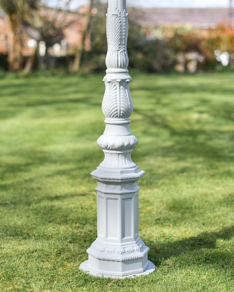"Lindon Grey" Lamp Post - 2.6m | Black Country Metalworks
