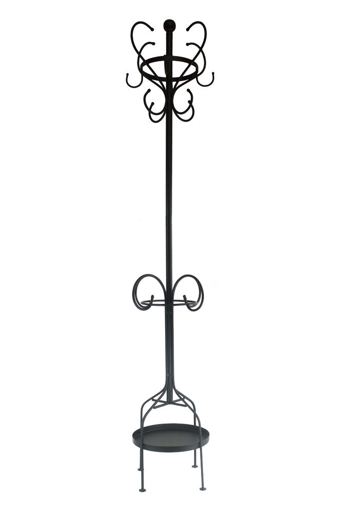 “Amesbury Hall” Black Coat Stand | Black Country Metalworks