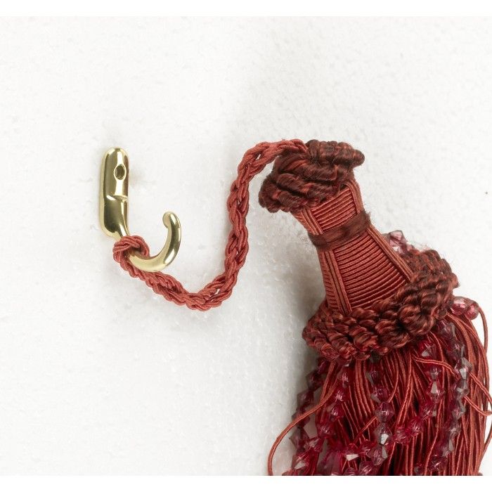 Curtain Tie Back Hooks | Black Country Metalworks