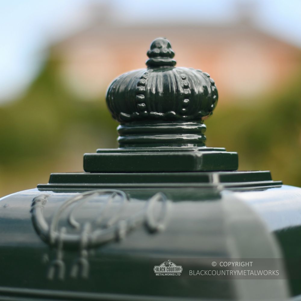 “Pine Forest” Green Camden Free Standing Post Box | Black Country ...