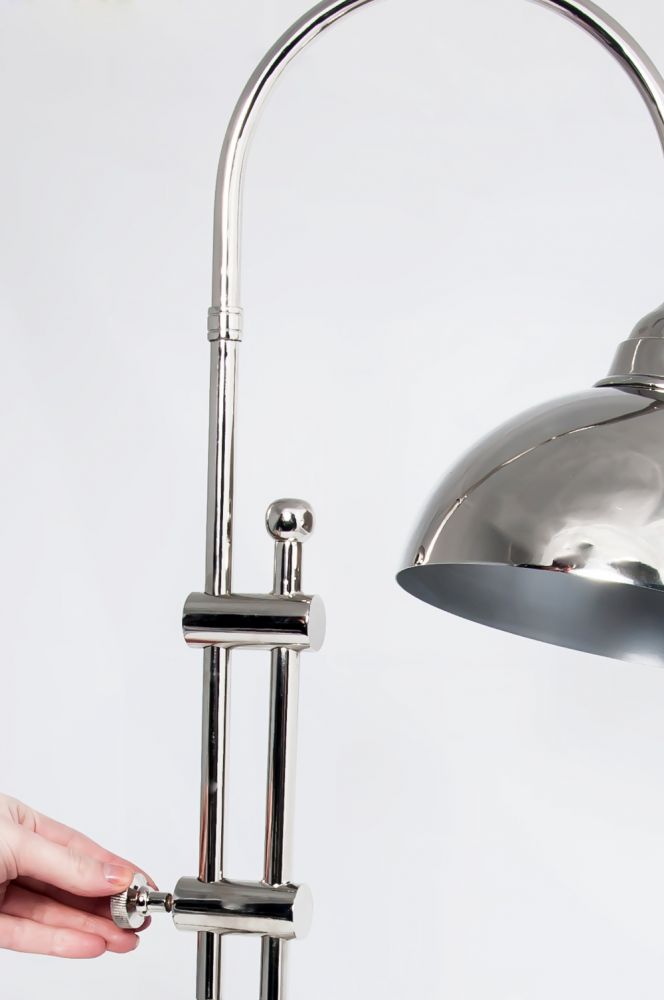 “Auckley Avenue” Adjustable Aluminium Table Lamp | Black Country Metalworks
