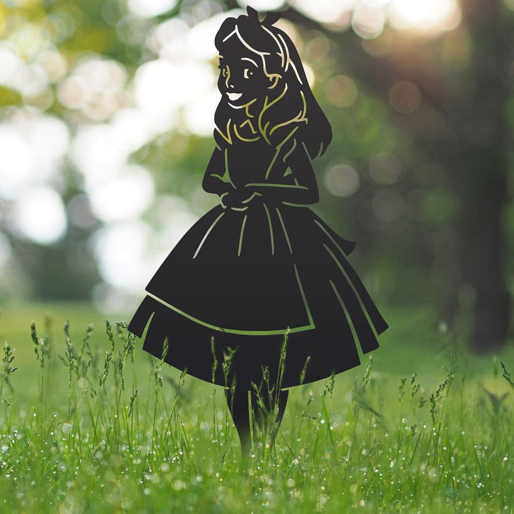 Black "Alice" Silhouette | Black Country Metalworks