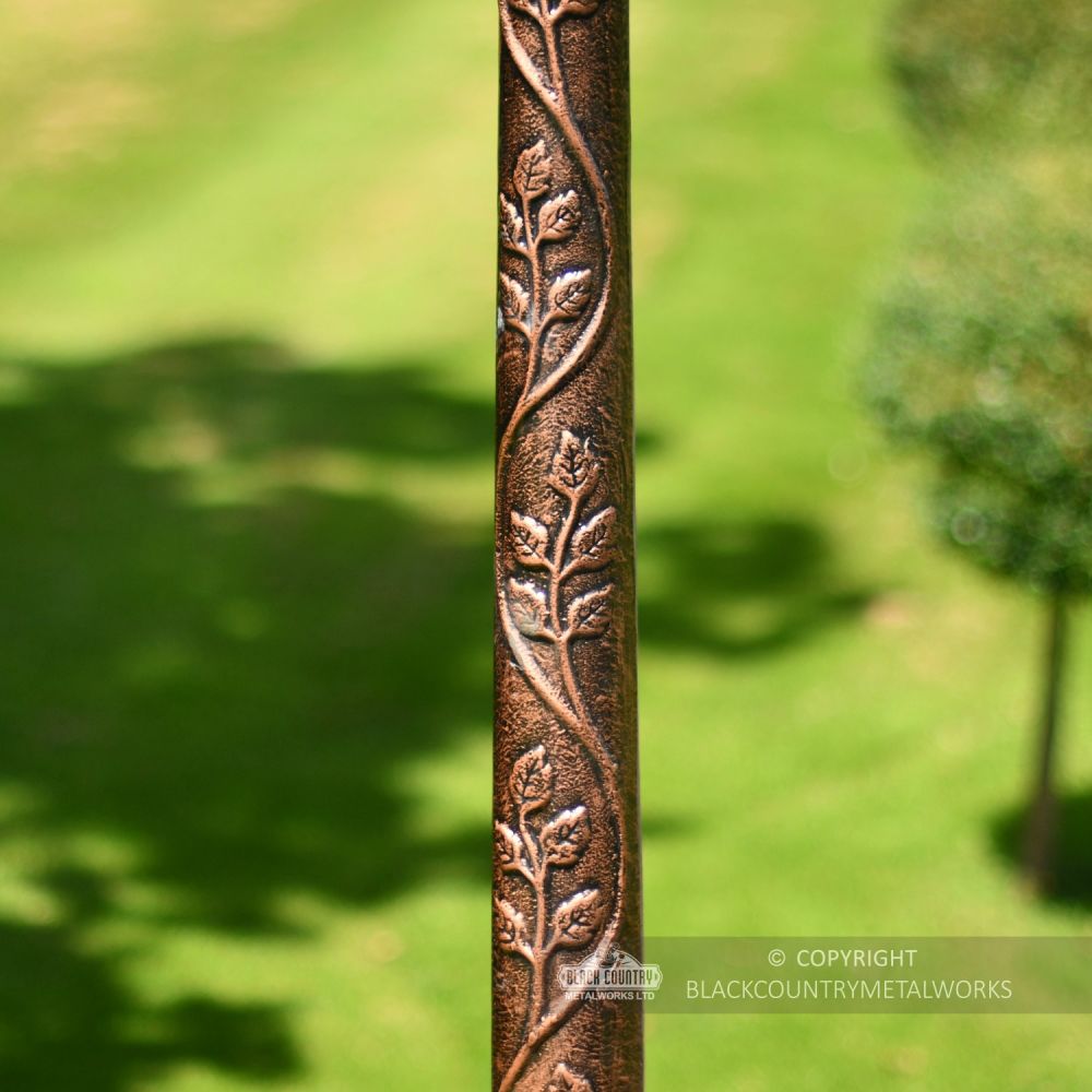 "Lady Harmonia" Copper Finish Ornate Victorian Cast Iron Lamp Post 3.5m ...