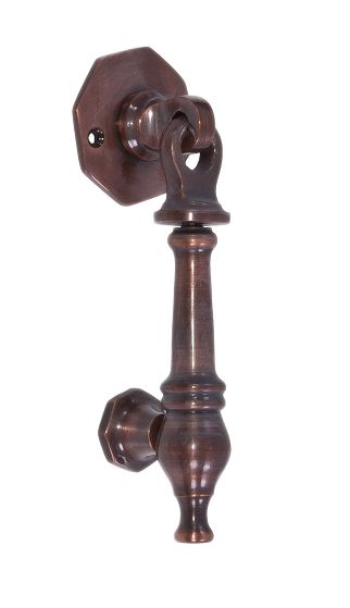 “Rivermews Manor” Traditional Antique Copper Door Knocker | Black ...