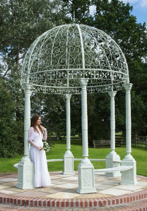 Gazebos, Rose Arches & Structures | Stunning Garden Ironwork | Black ...