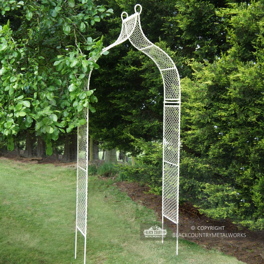 Gardenia Rose Arch | Black Country Metalworks