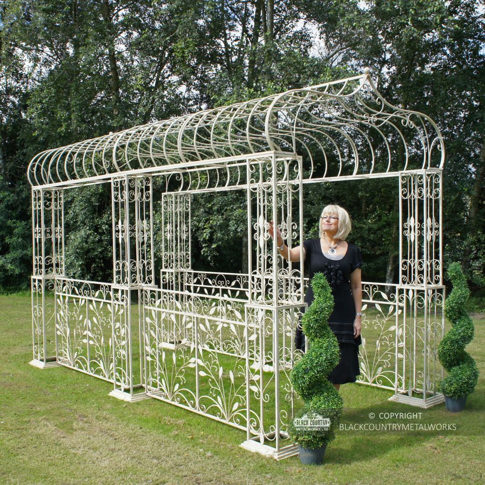 Rose arches, Pergolas & Arbours | Black Country Metalworks