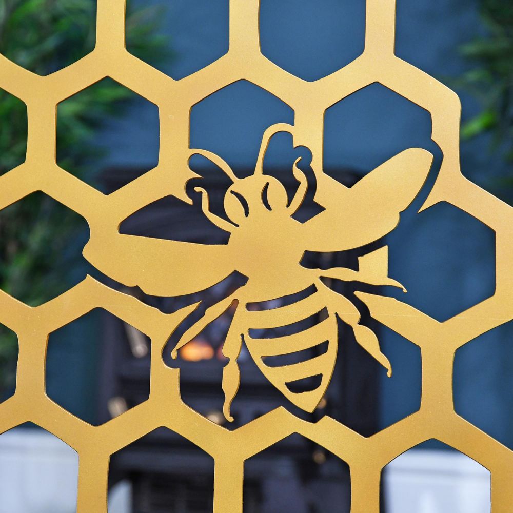 Bee & Hive Fire Guard | Black Country Metalworks