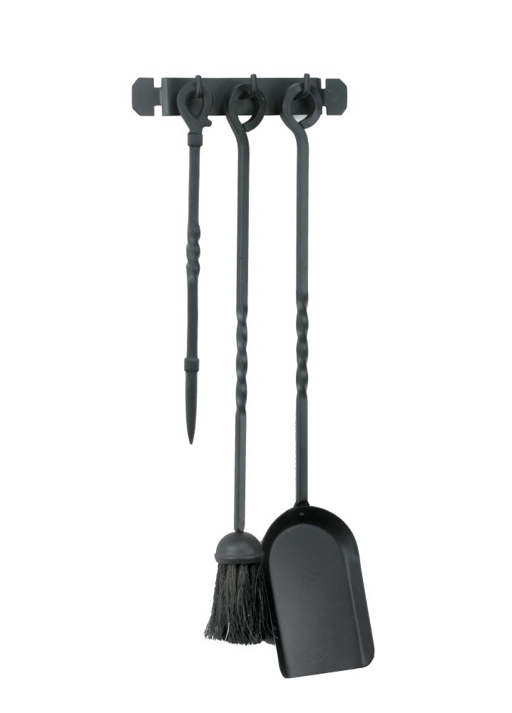 "The Berkshire" Three Piece Wall Mounted Companion Set | Black Country ...