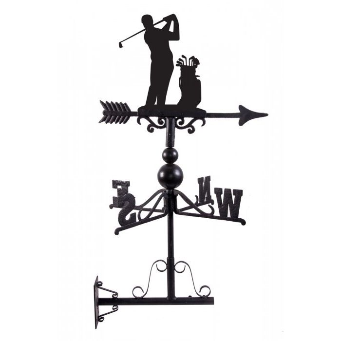 Weathervane Golfer | Black Country Metalworks