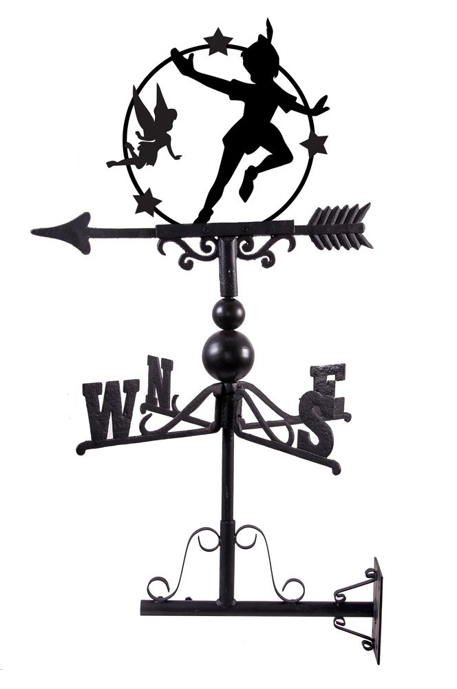 Flying Boy and Fairy Weathervane | Black Country Metalworks