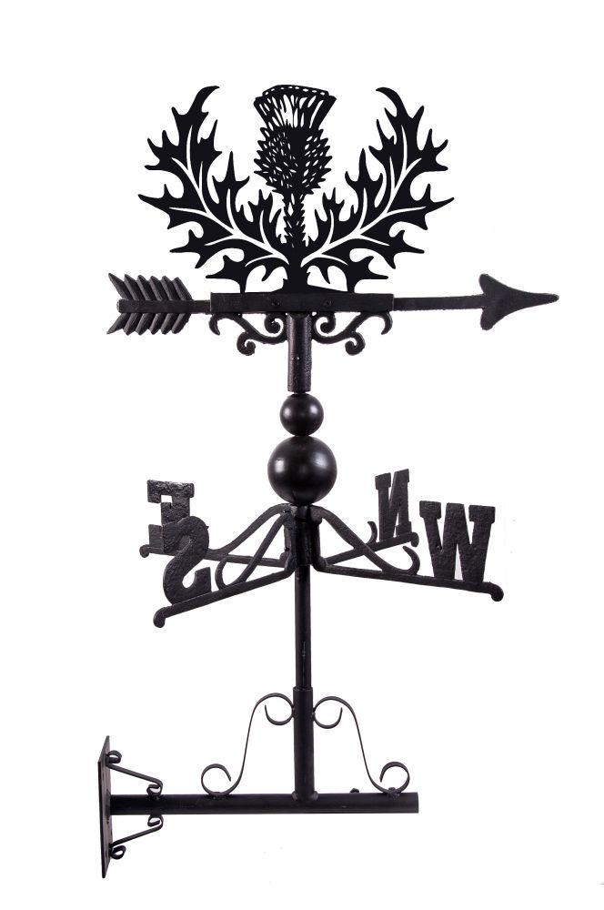 Scottish Thistle Weathervane | Black Country Metalworks