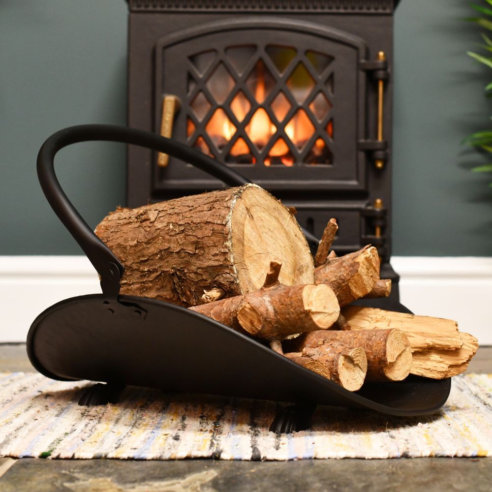 Buckley Log Basket | Black Country Metalworks