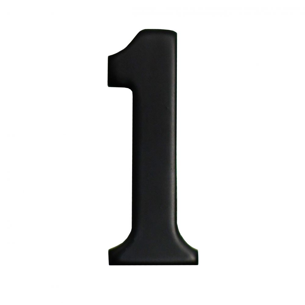 “Classic” 2" Black Numbers with "Fusion- Fix" Adhesive | Black Country ...