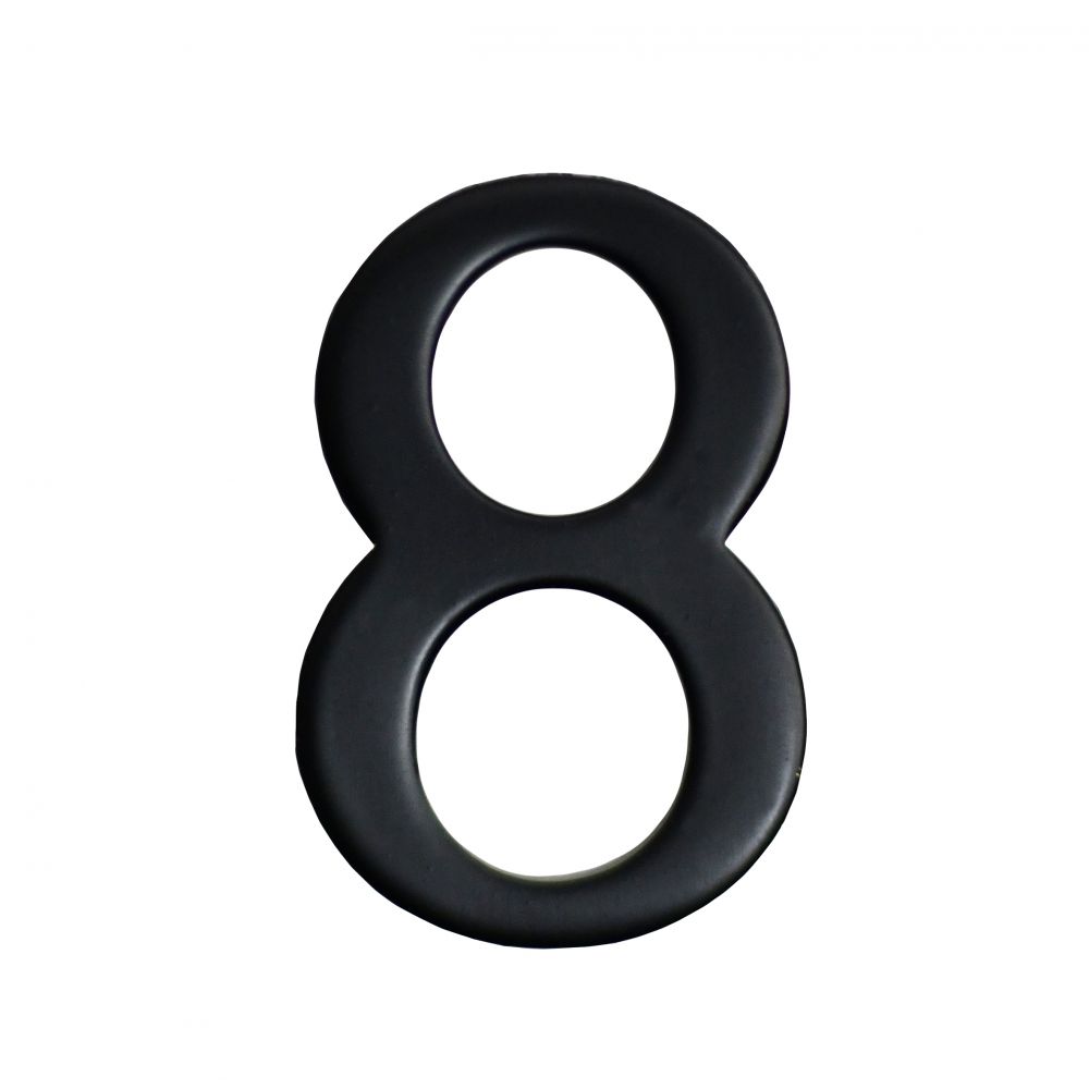 “Classic” 2" Black Numbers with "Fusion- Fix" Adhesive | Black Country ...