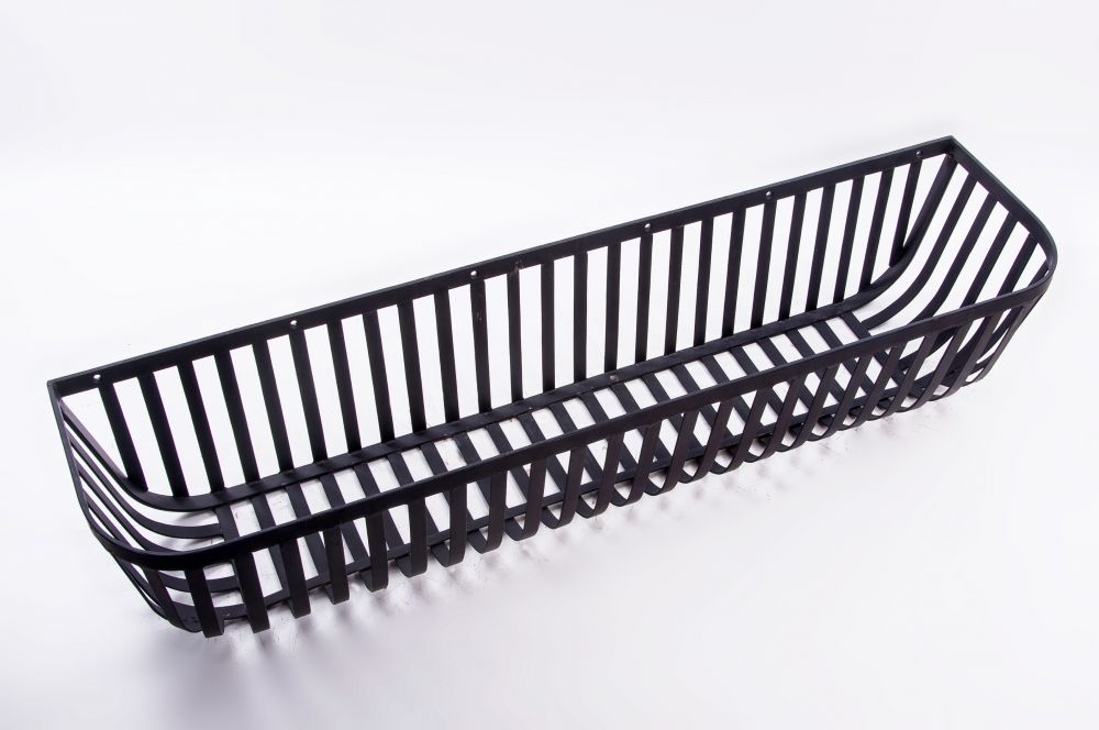 “Beeston” Rural, wall mounted “Hay feeder” style Garden Planter | Black ...