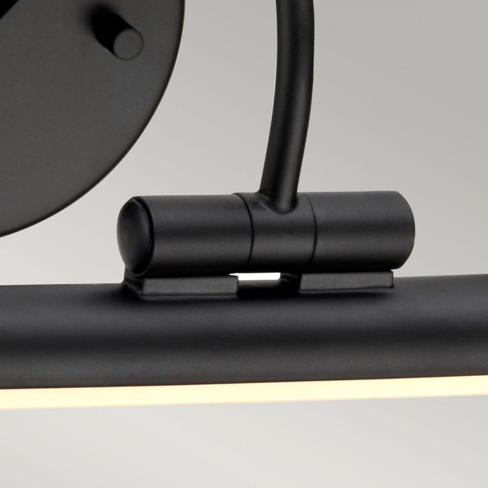 Small Black 'Noir' LED Picture Light | Black Country Metalworks
