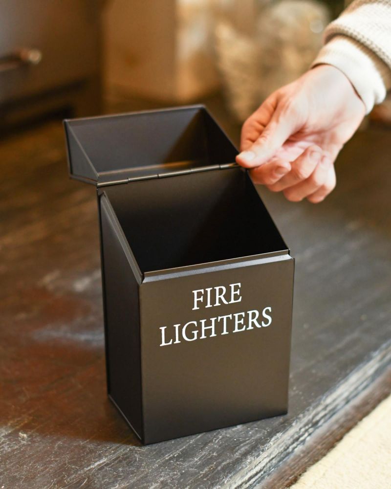 Black Metal "Fire Lighters" Holder | Black Country Metalworks