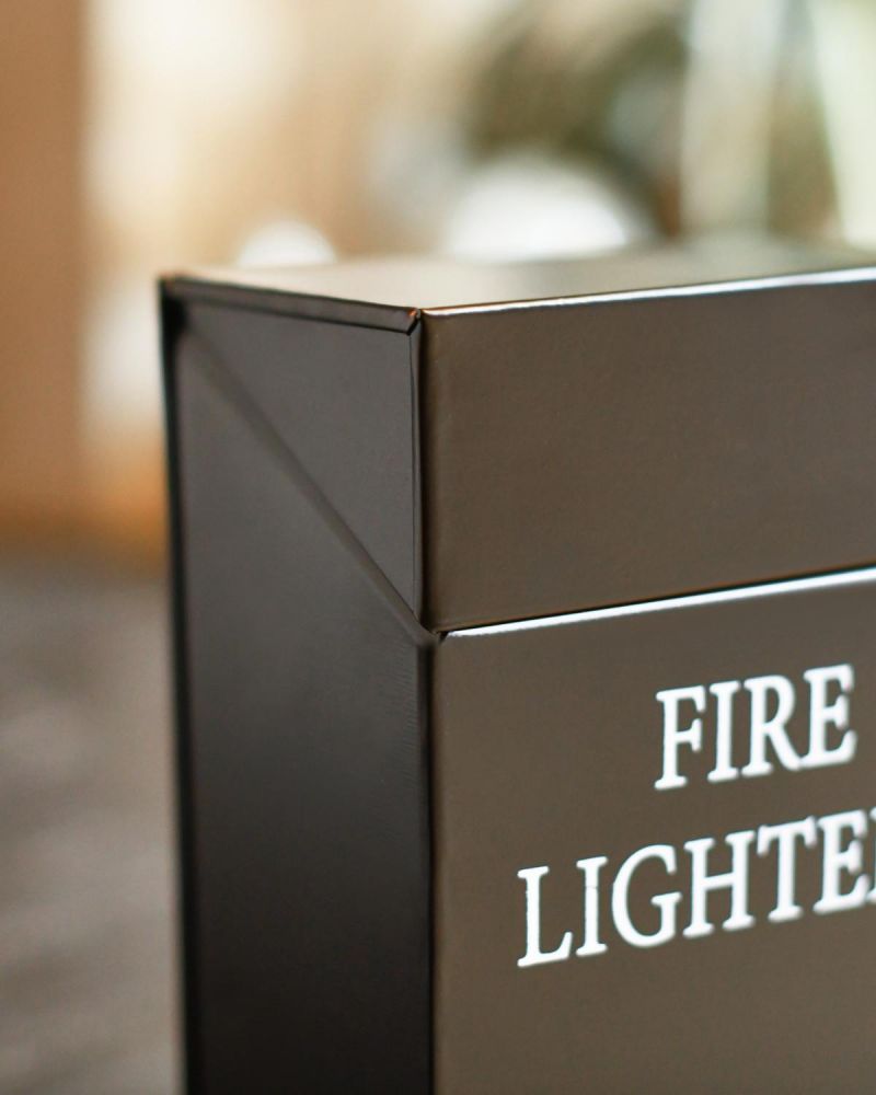 Black Metal "Fire Lighters" Holder | Black Country Metalworks