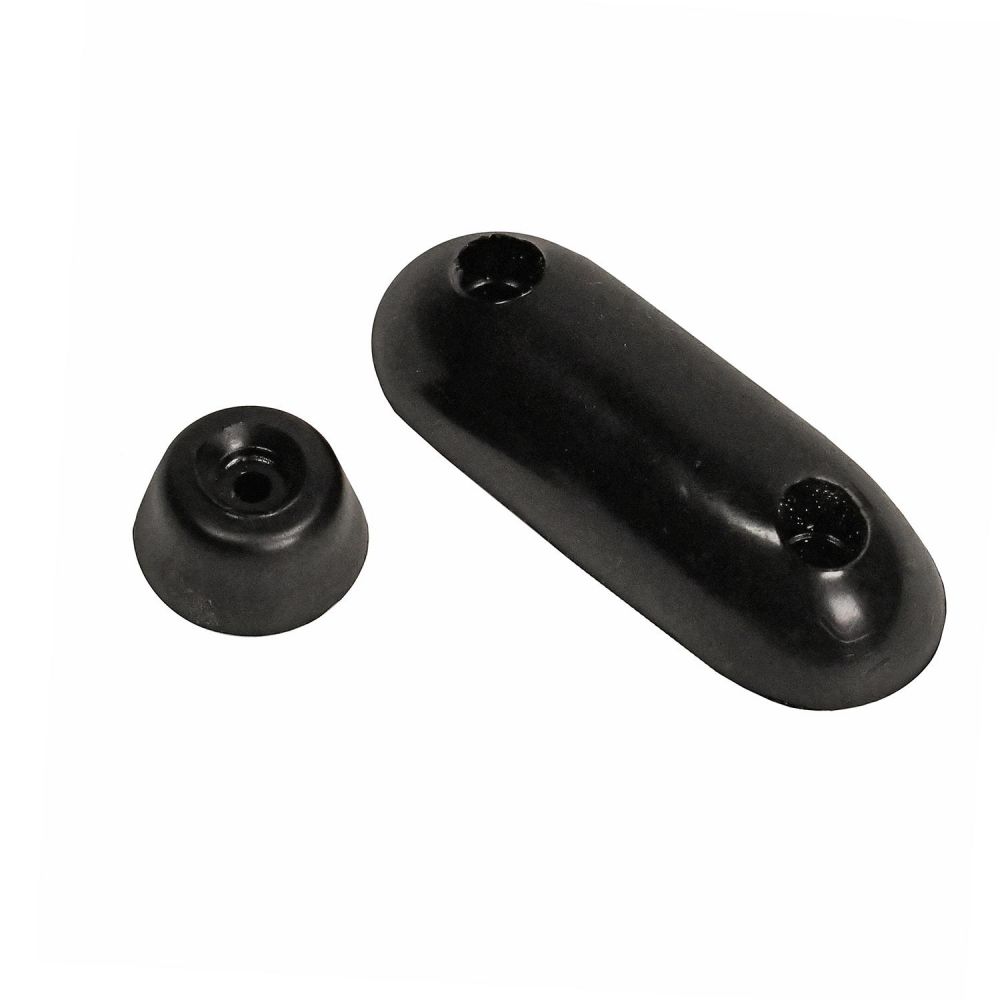 Black Rubber Buffers | Black Country Metalworks