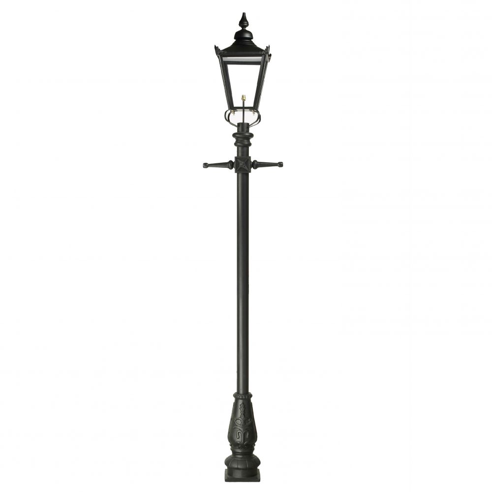 Victorian Lamp Post - Black 3.2m | Black Country Metalworks