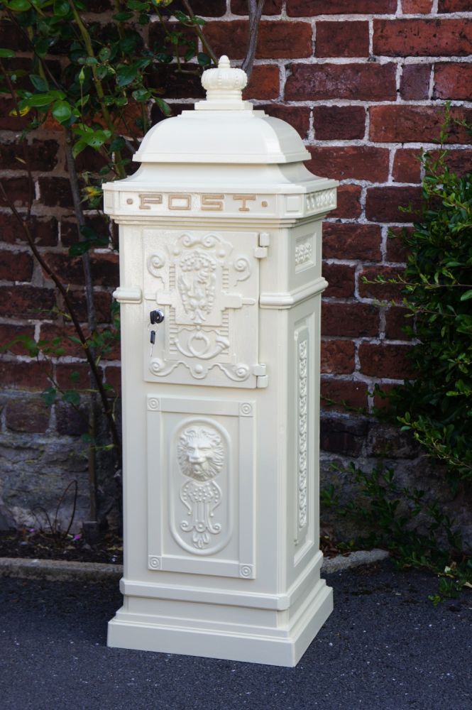 "Letters of Love" Deluxe White Wedding Camden Free Standing Post Box ...