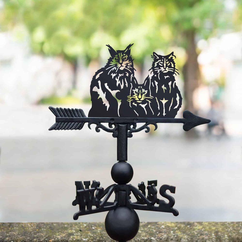 Cat Weathervanes | Black Country Metalworks