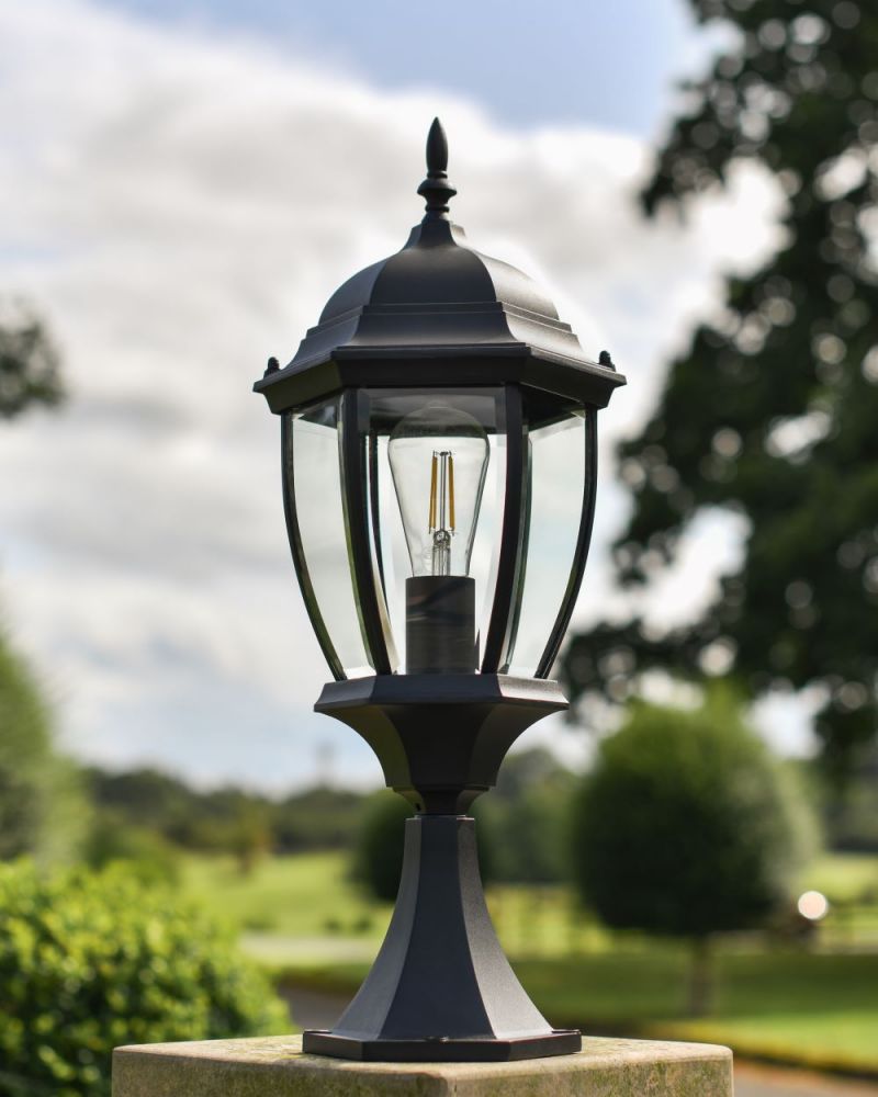 Pillar Lights & Pedestal Lanterns | For Entrances, Driveways & Gates ...