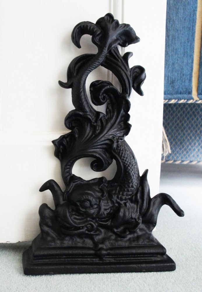“Imperial Shan” Chinese Dragon Door Stop | Black Country Metalworks