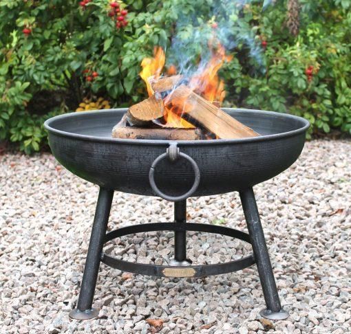 Classic Steel Fire Pit - 50cm | Black Country Metalworks
