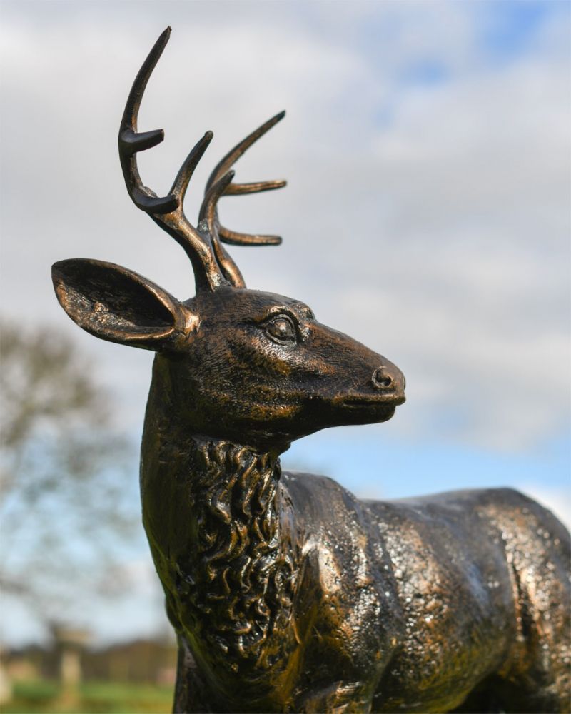 "Lincoln" Buck Garden Sculpture | Black Country Metalworks