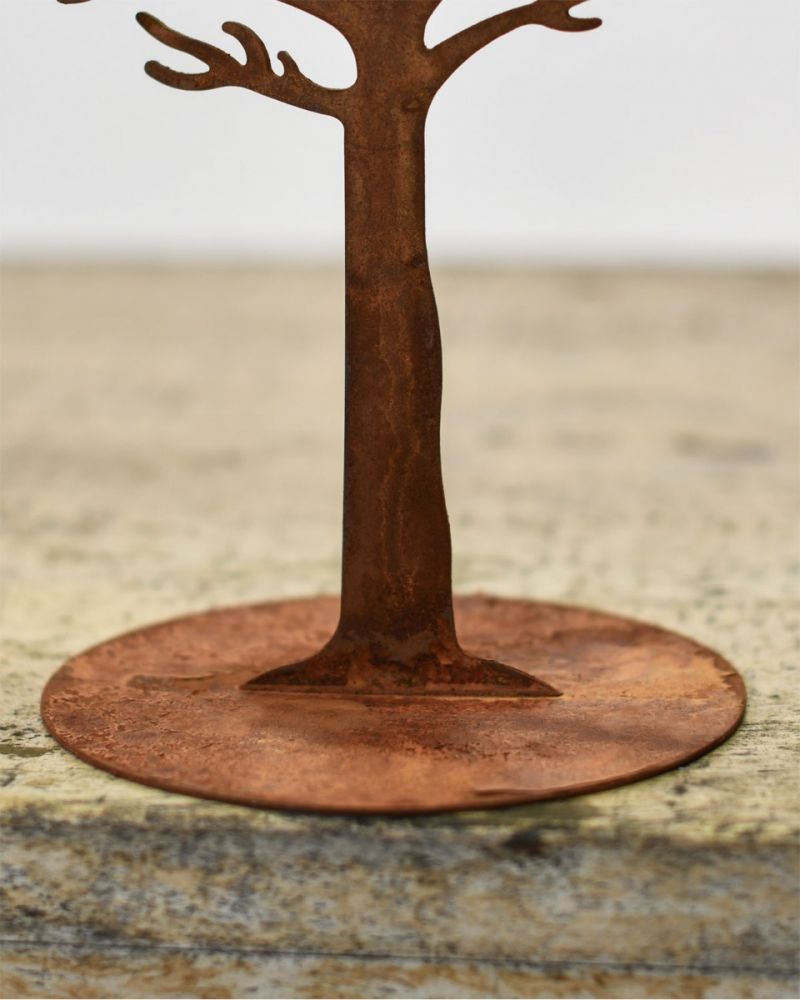 Small Rustic Tree Ornament | Black Country Metalworks