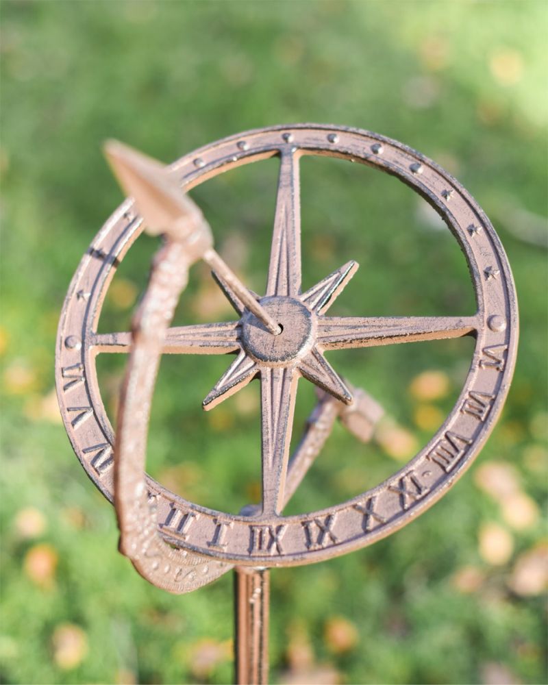 Rustic "Altair" Armillary On Stand | Black Country Metalworks